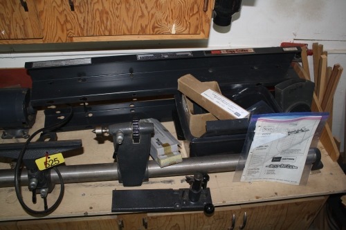 CRAFTSMAN 12 WOOD LATHE MODEL 113.228000C W/ COPYCRAFTER MODEL 113.249070C